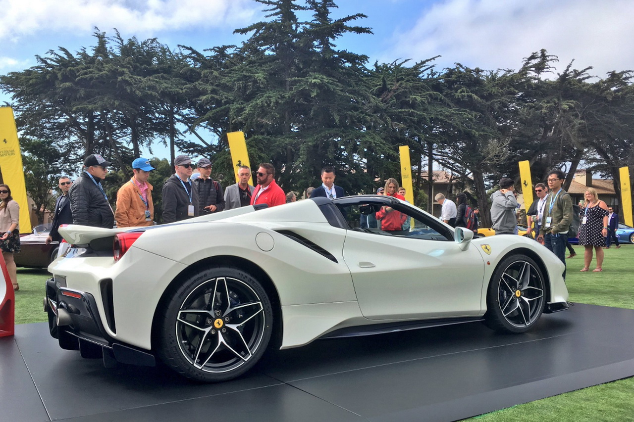Photo 5 - La Ferrari 488 Pista Spider dévoilée à Pebble Beach - L'argus