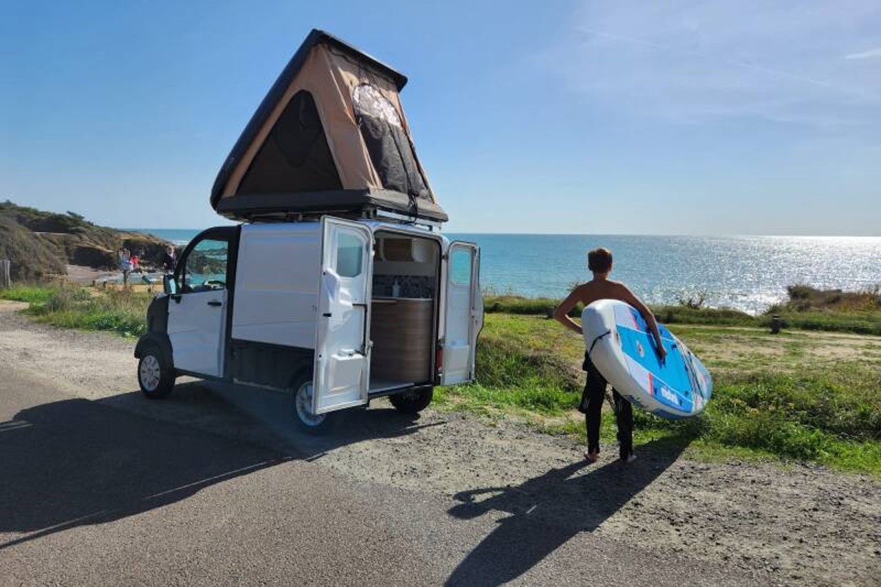 Aixam Tiny Van (2023). Le premier fourgon aménagé sans permis - L'argus