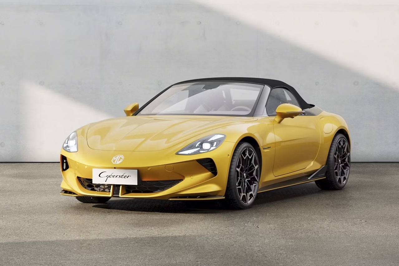 MG Cyberster (2025). Prix, infos et détails sur le nouveau roadster ...