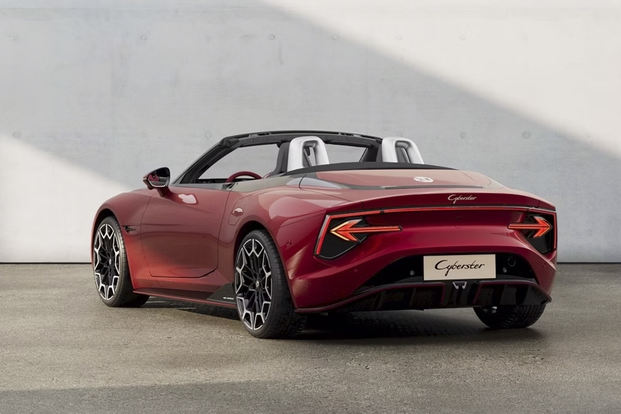 MG Cyberster (2025). Prix, infos et détails sur le nouveau roadster ...