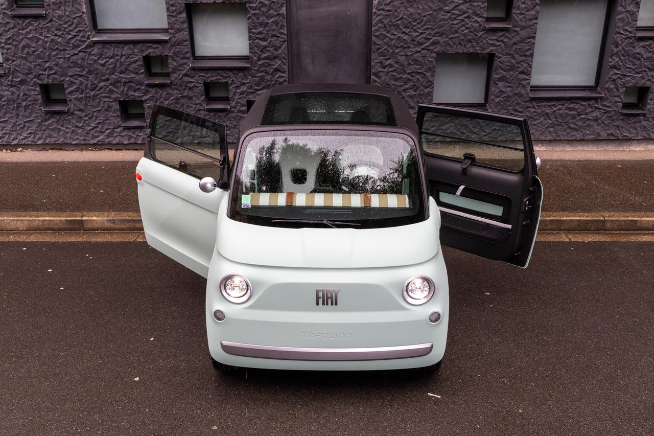 Essai vidéo Fiat Topolino 2024. La plus craquante des voitures sans ...