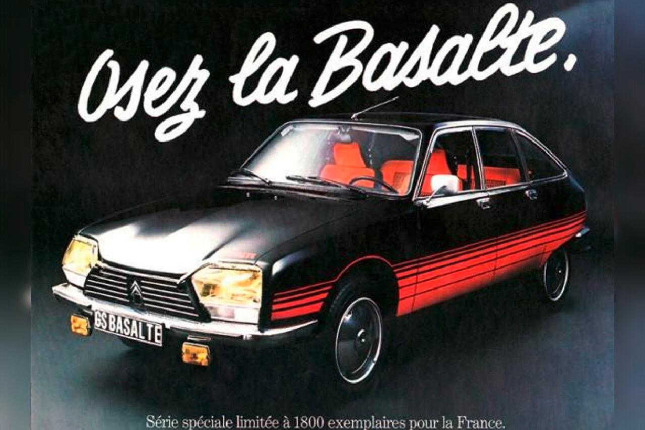Citroën GS Basalte (1978). Pleins phares sur cette rare série limitée à ...