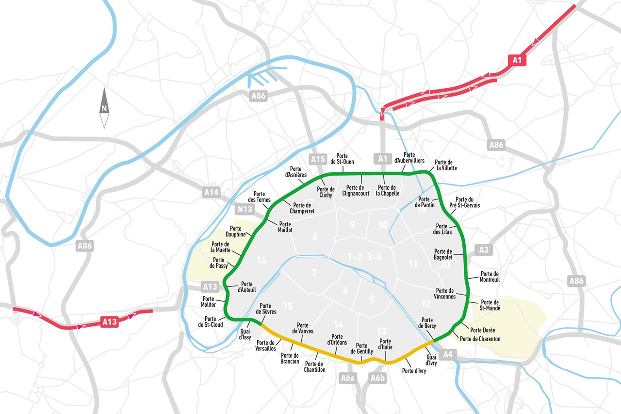 Voies de covoiturage à Paris, sur l'A1 et l'A13 : qui peut les ...