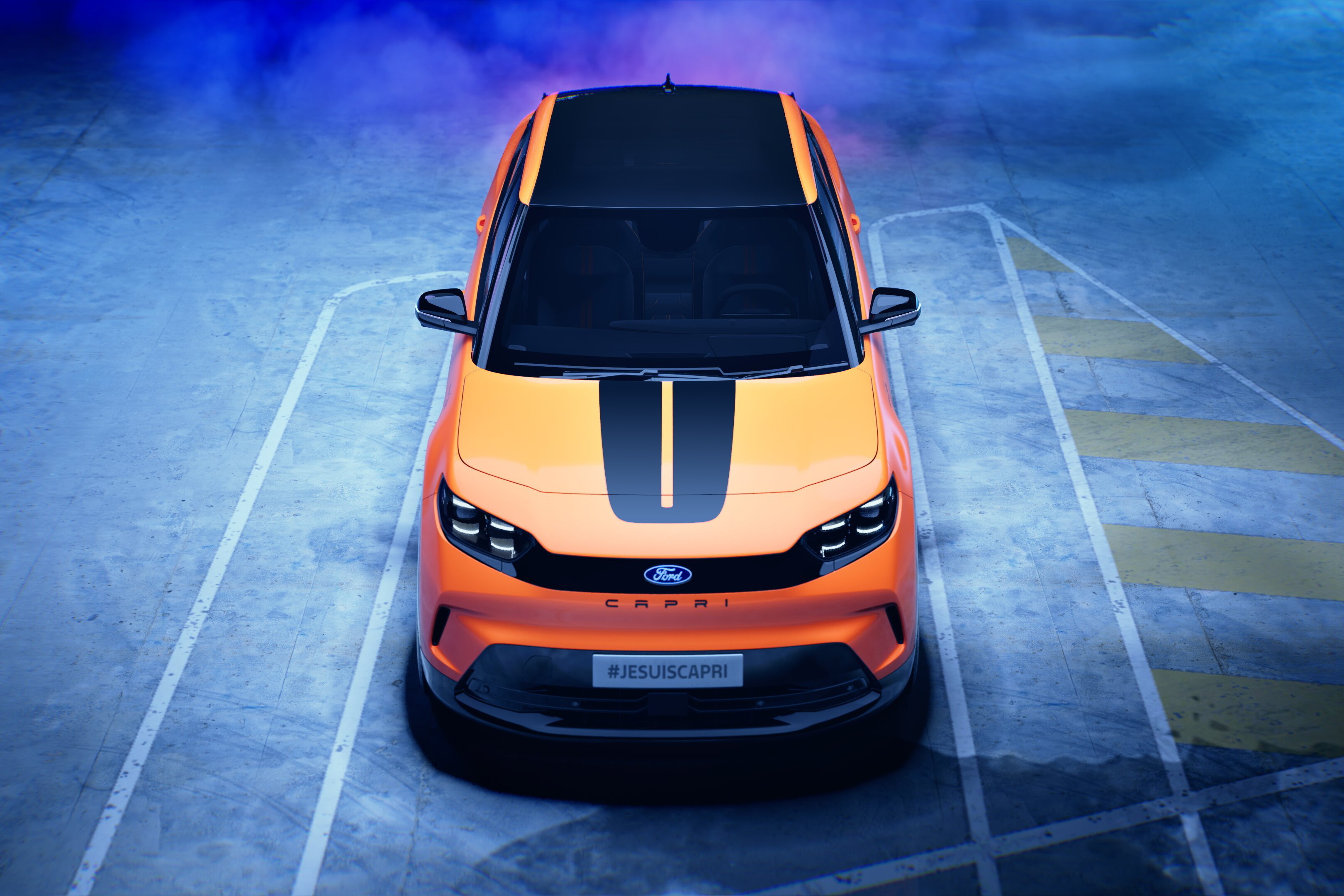 Ford dévoile une Capri unique en hommage à l’ex-footballeur Eric ...