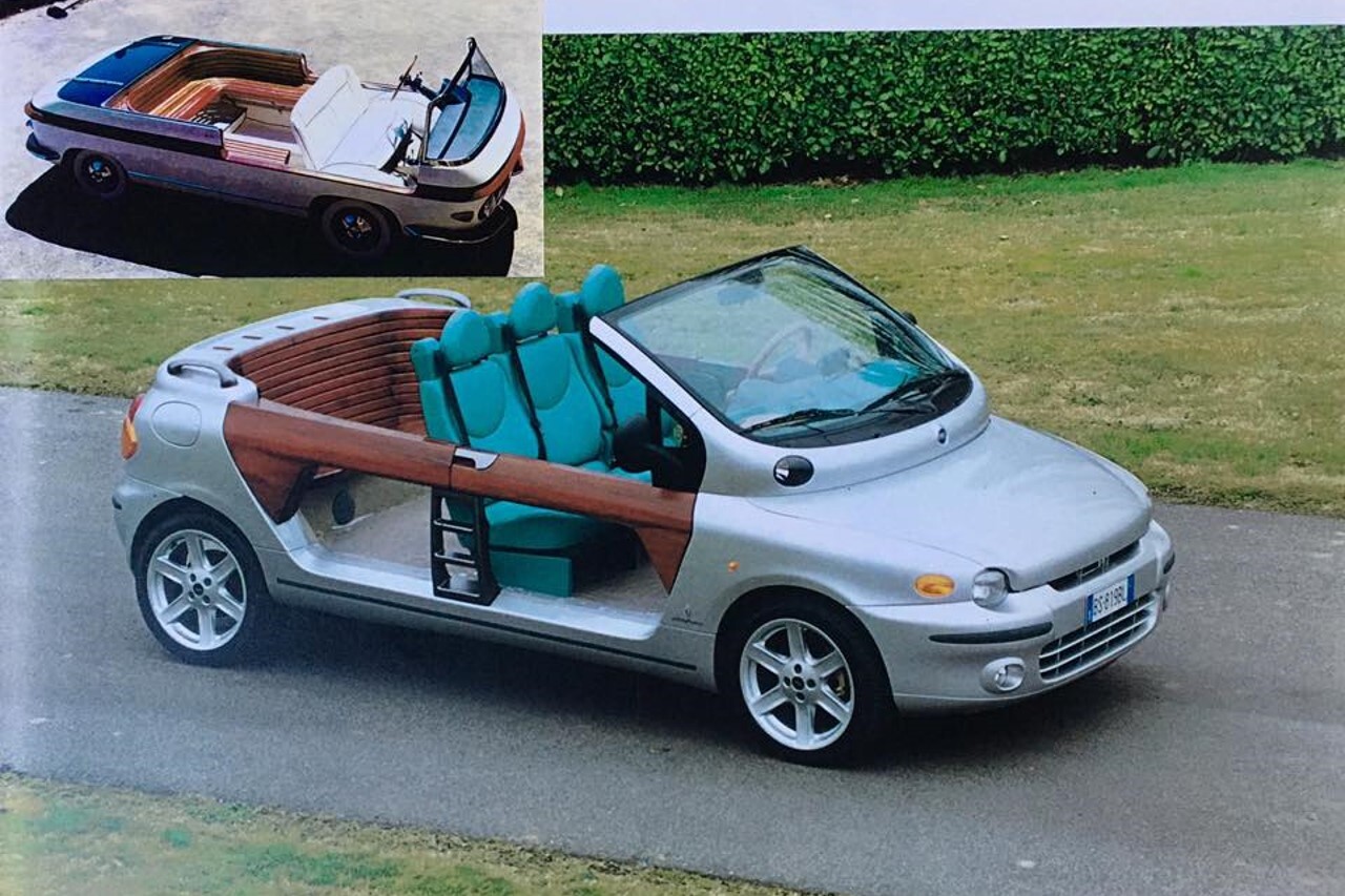 Fiat Multipla Eden Roc II (2001). L’étonnant monospace de plage a 25 ...