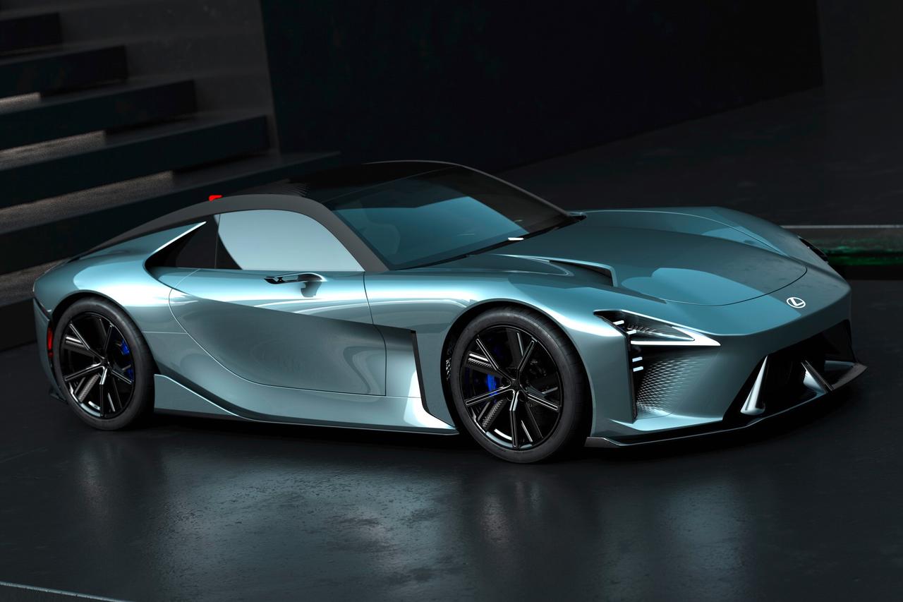 Photo 7 - Lexus LFA Concept BEV (2025). La supercar électrique se ...