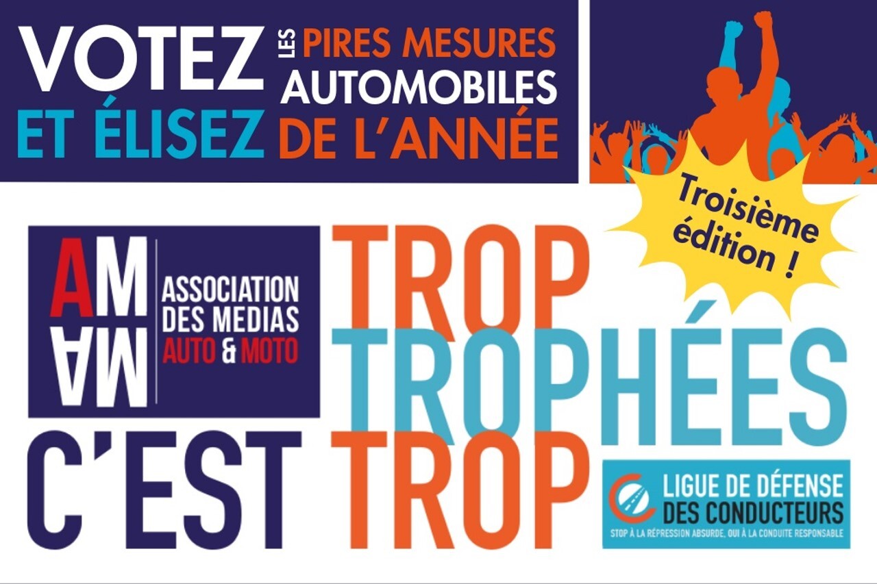 Trophées Trop c’est Trop 2025. Élisez les pires mesures anti-voiture de ...