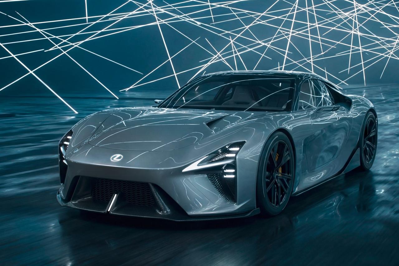 Photo 7 - Lexus LFA Concept BEV (2025). La supercar électrique se ...
