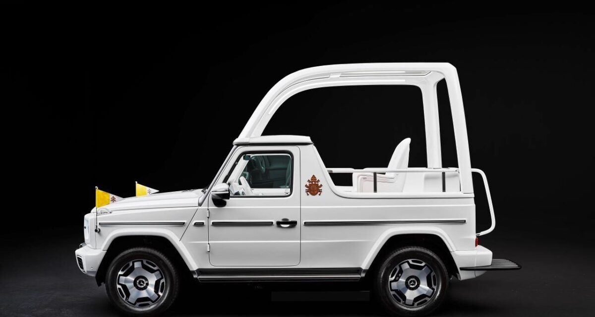 Diaporama et photos - La première papamobile électrique du Pape ...